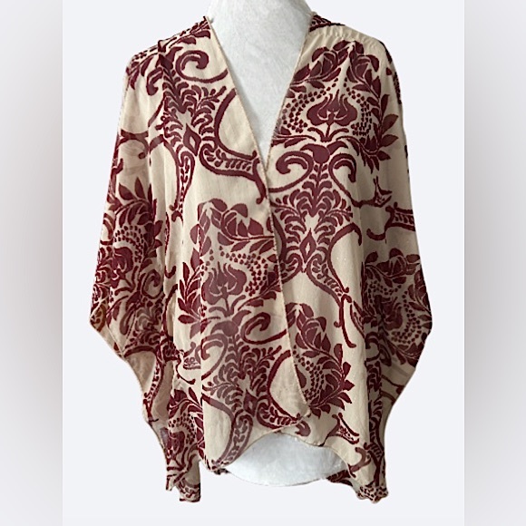 Minimi | Sweaters | Minimi Sheer Wrapshort Kimono | Poshmark